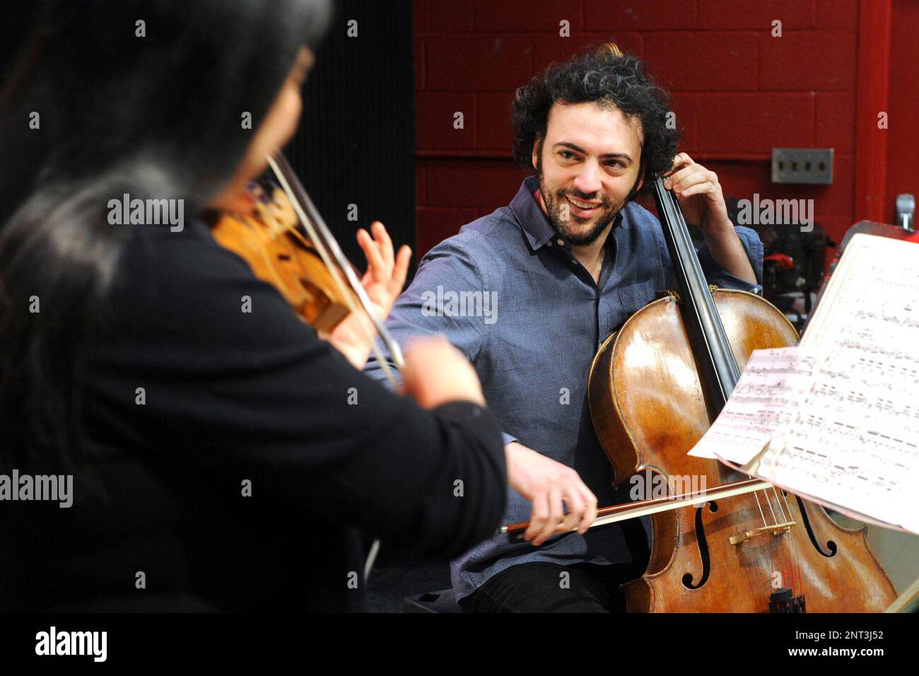 In a March 9, 2016 photo, Eric Jacobsen, conductor and music director ...