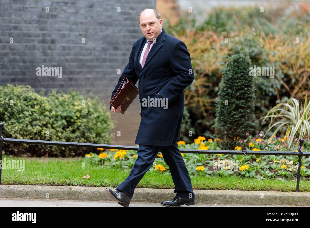 Downing Street, London, UK. 27th February 2023. Ben Wallace MP ...
