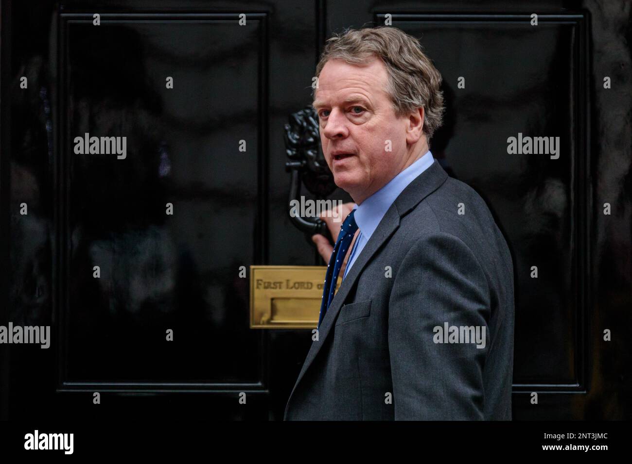 Downing Street, London, UK. 27th February 2023. Alister Jack MP ...