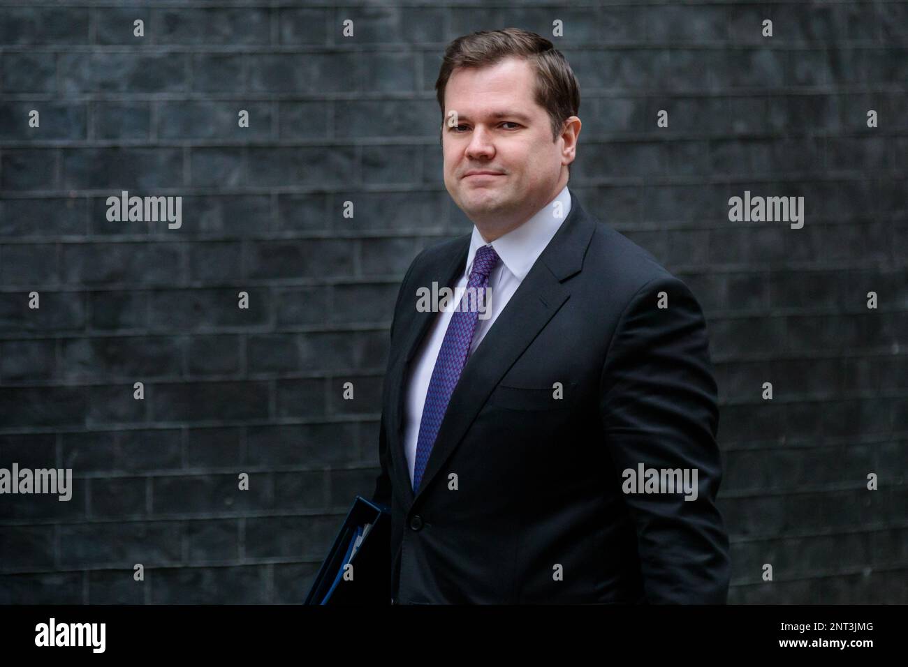 Downing Street, London, UK. 27th February 2023. Robert Jenrick MP ...