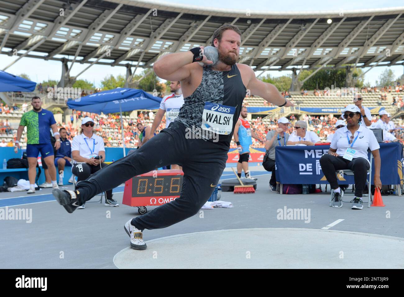 Tom Walsh aka Tomas Walsh (NZL) wins the shot put at 73-7½ (22.44m ...