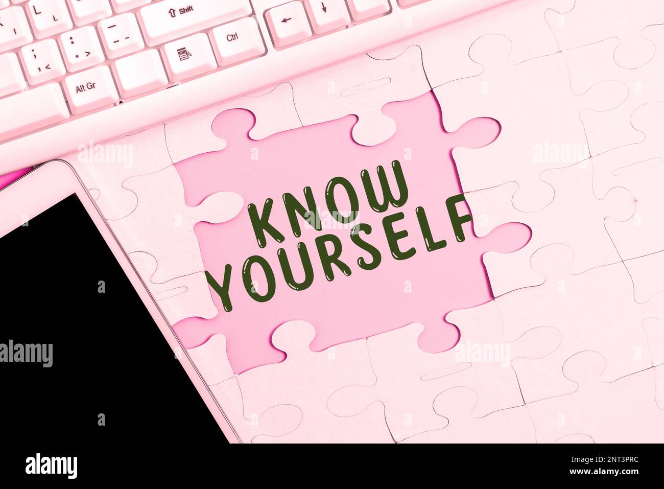 Conceptual display Know Yourself. Business concept Find You ...