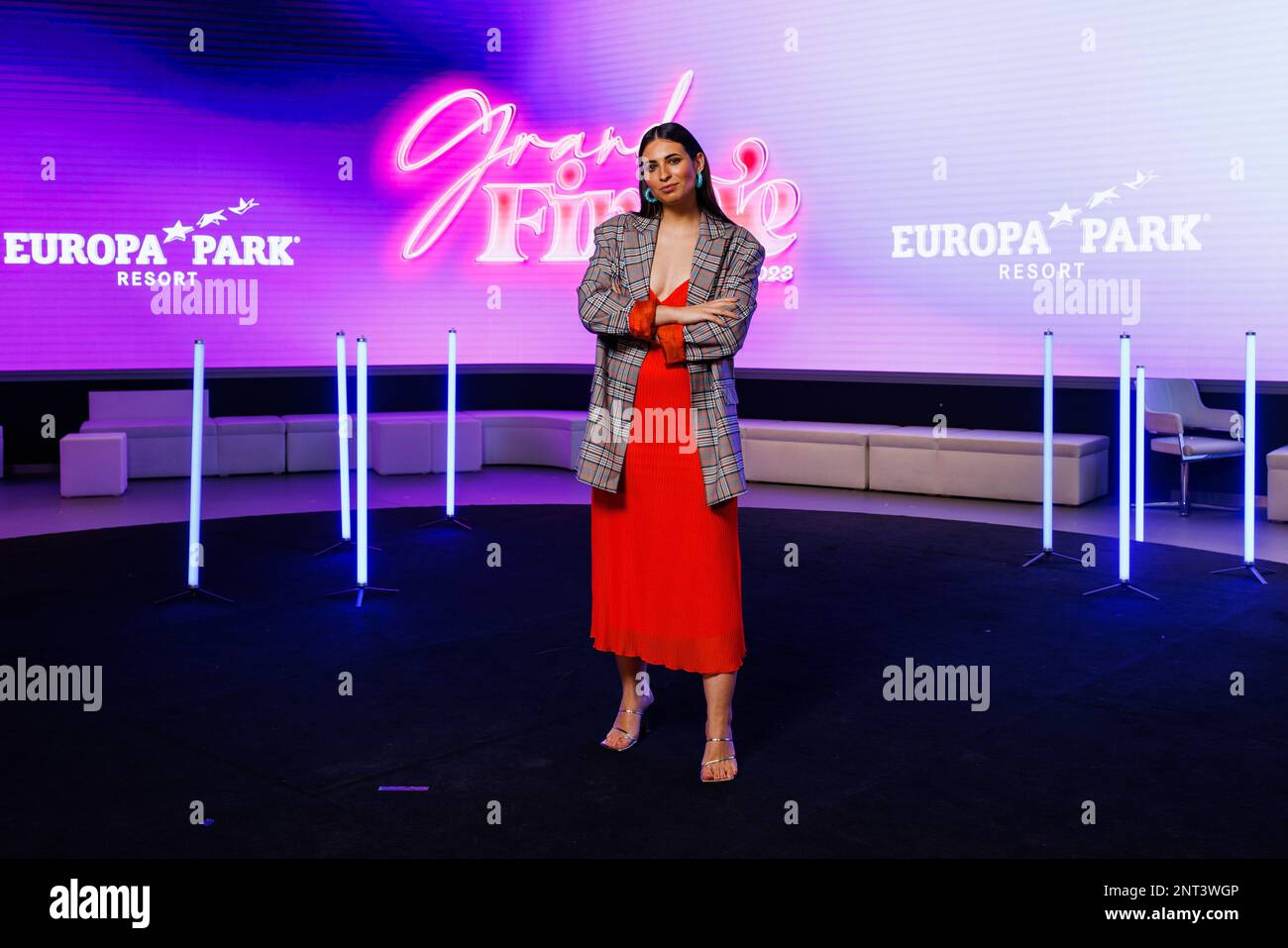 Rust, Germany. 27th Feb, 2023. Lena Petrides poses during a photo ...