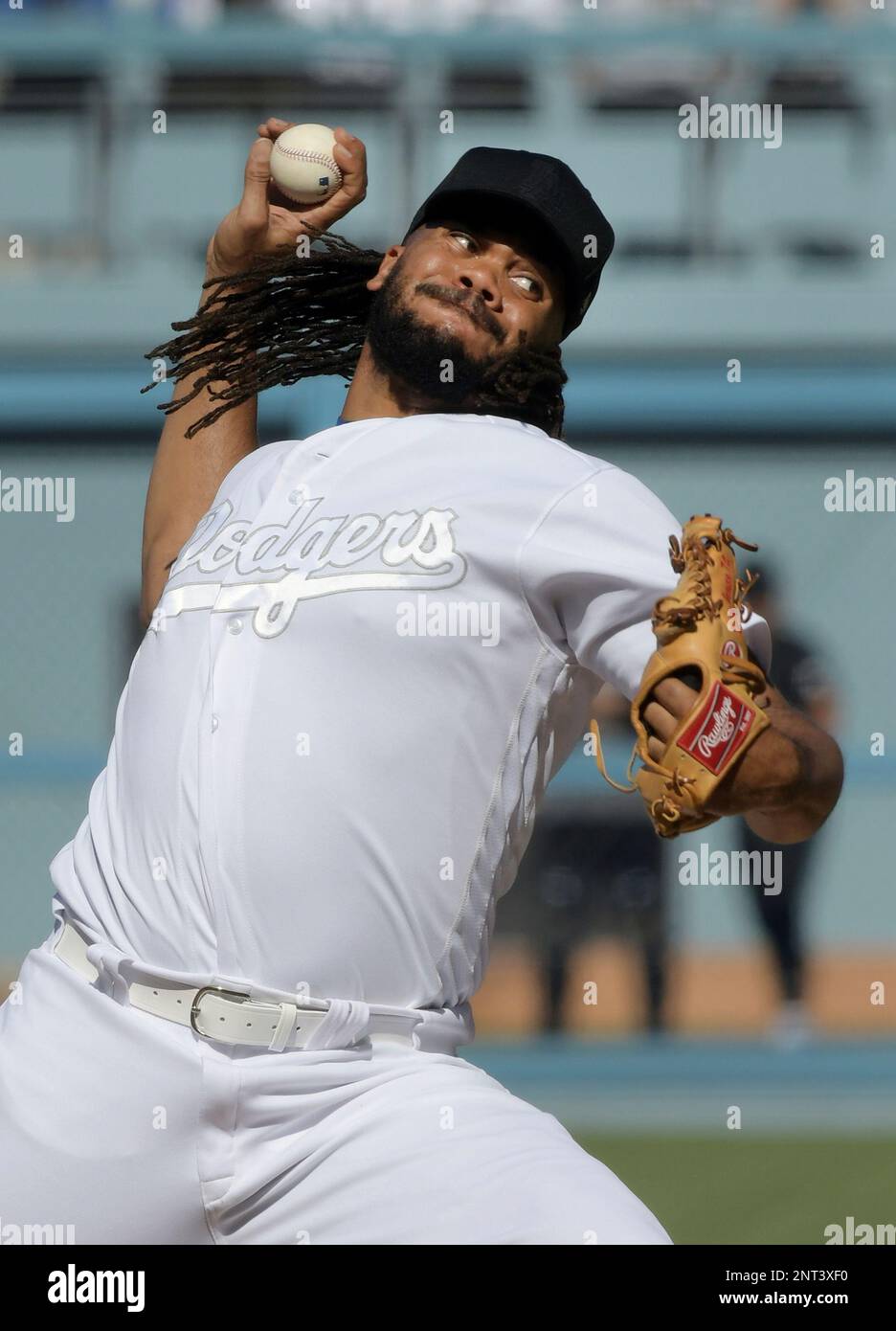 LOS ANGELES, CA - AUGUST 24: Los Angeles Dodgers pitcher Kenley Jansen ...