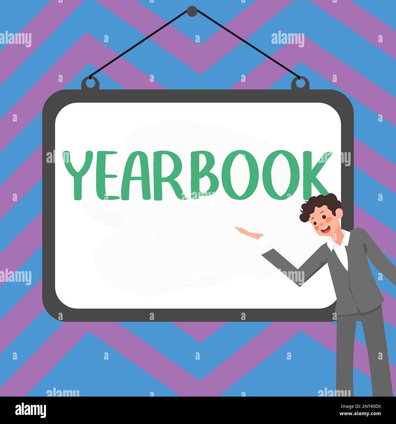 Inspiration showing sign Yearbook. Conceptual photo publication ...