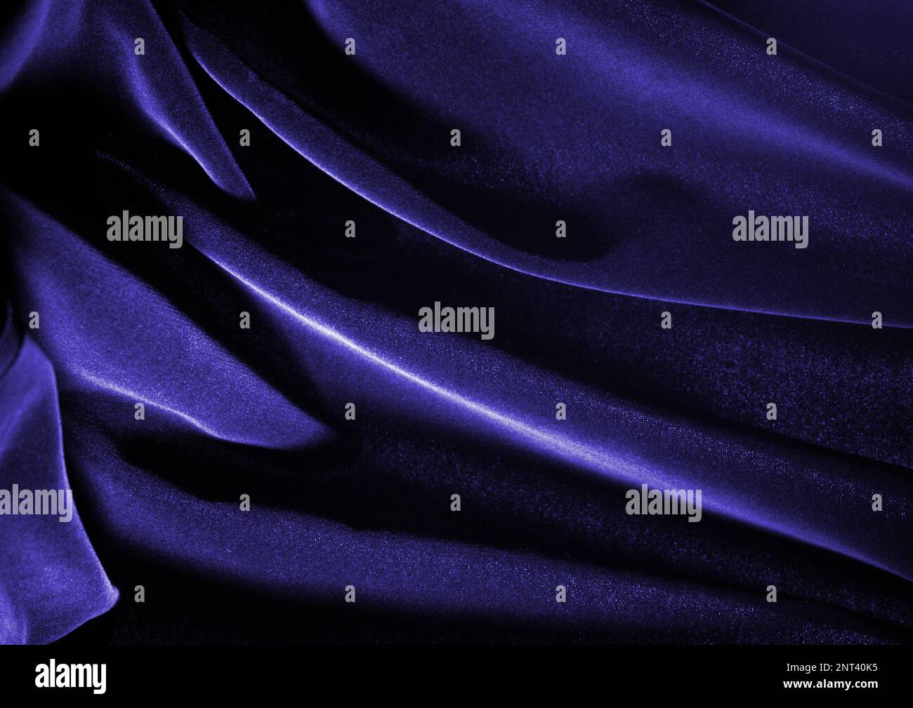 Deep blue glossy cloth texture background. Natural textile material ...