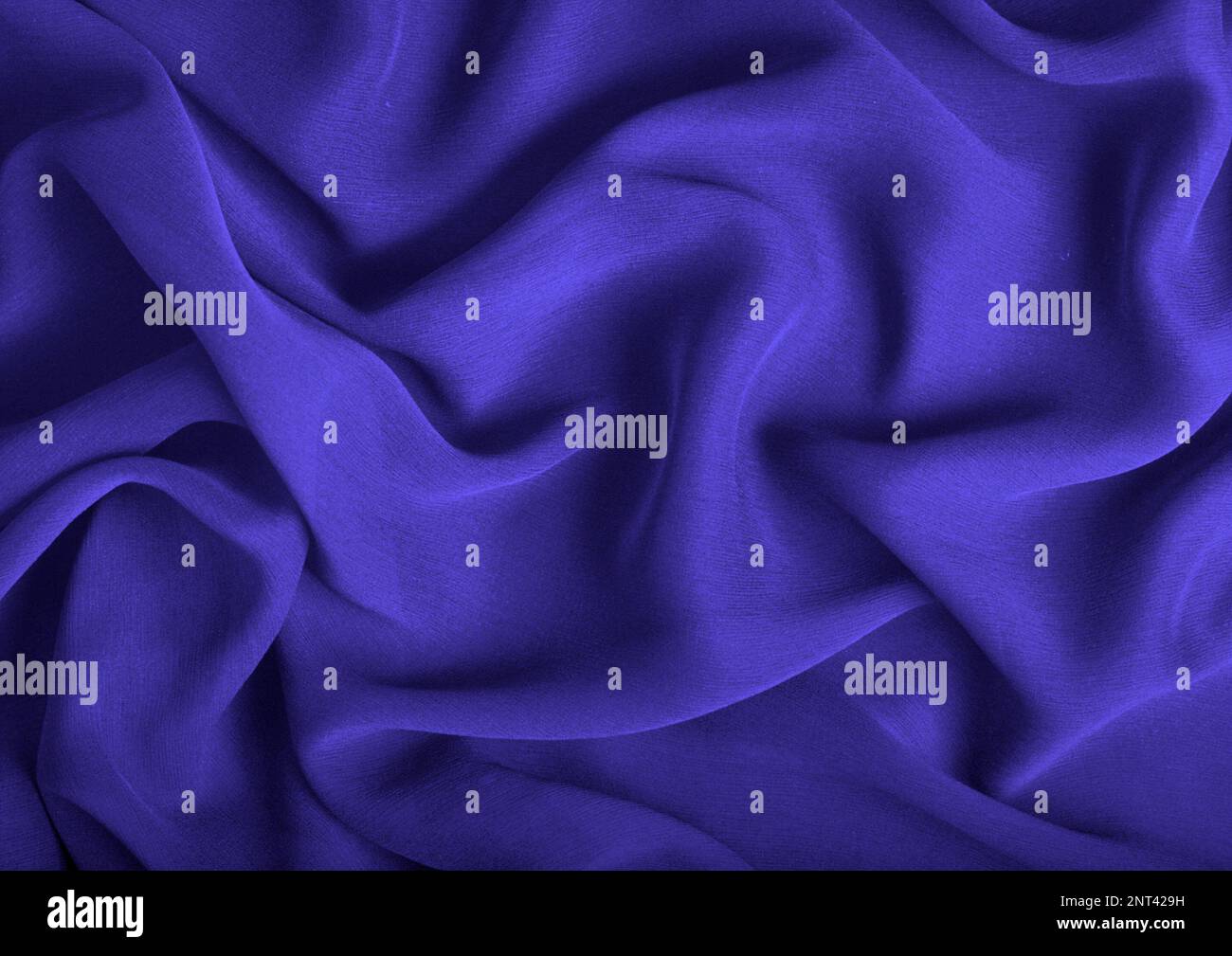 Deep blue glossy cloth texture background. Natural textile material ...