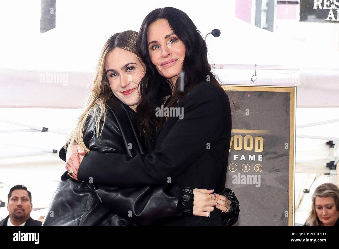 Courteney cox and daughter hi-res stock photography and images - Alamy