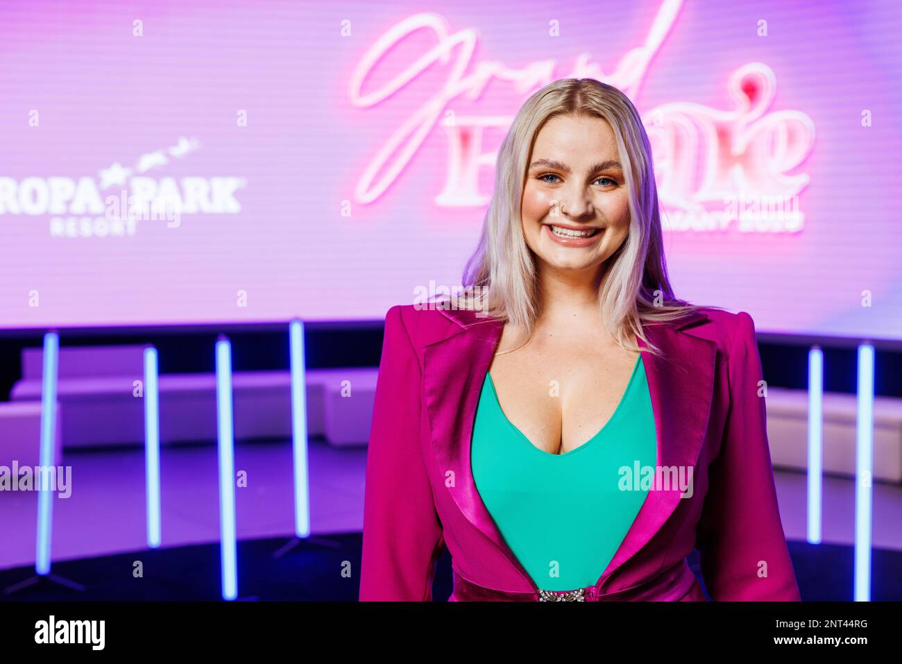 Rust, Germany. 27th Feb, 2023. Catharina Convents poses during a photo ...