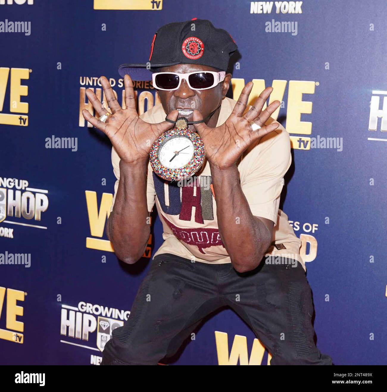 Photo by: zz/John Nacion/STAR MAX/IPx 2019 8/19/19 Flavor Flav at the ...