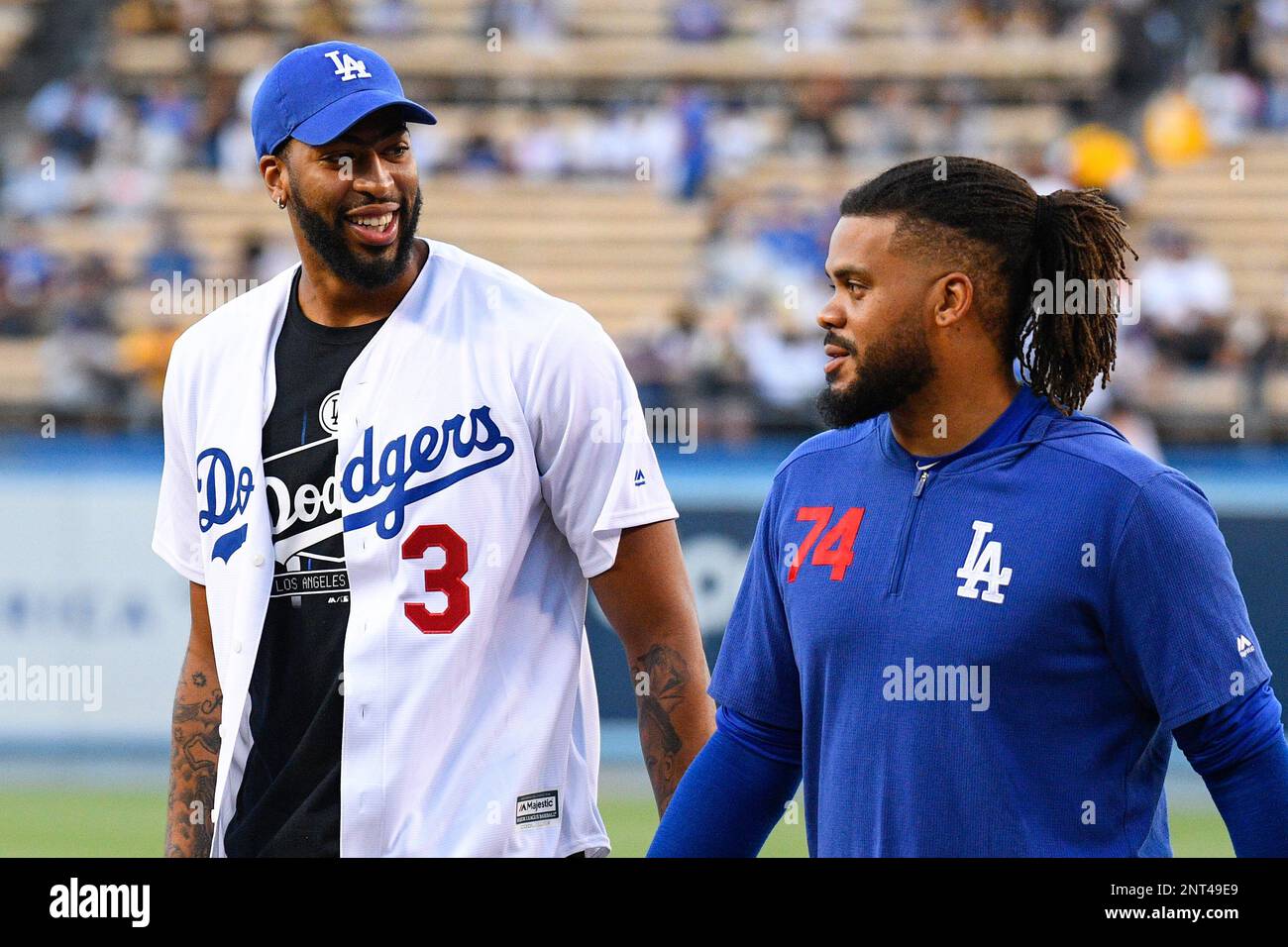 LOS ANGELES, CA - AUGUST 20: Los Angeles Lakers forward Anthony Davis ...