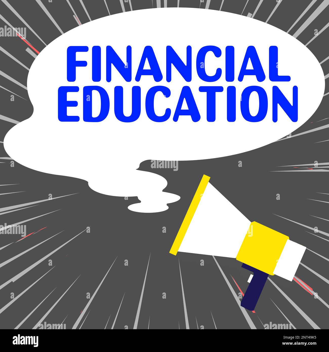 Handwriting text Financial Education. Business idea Understanding ...