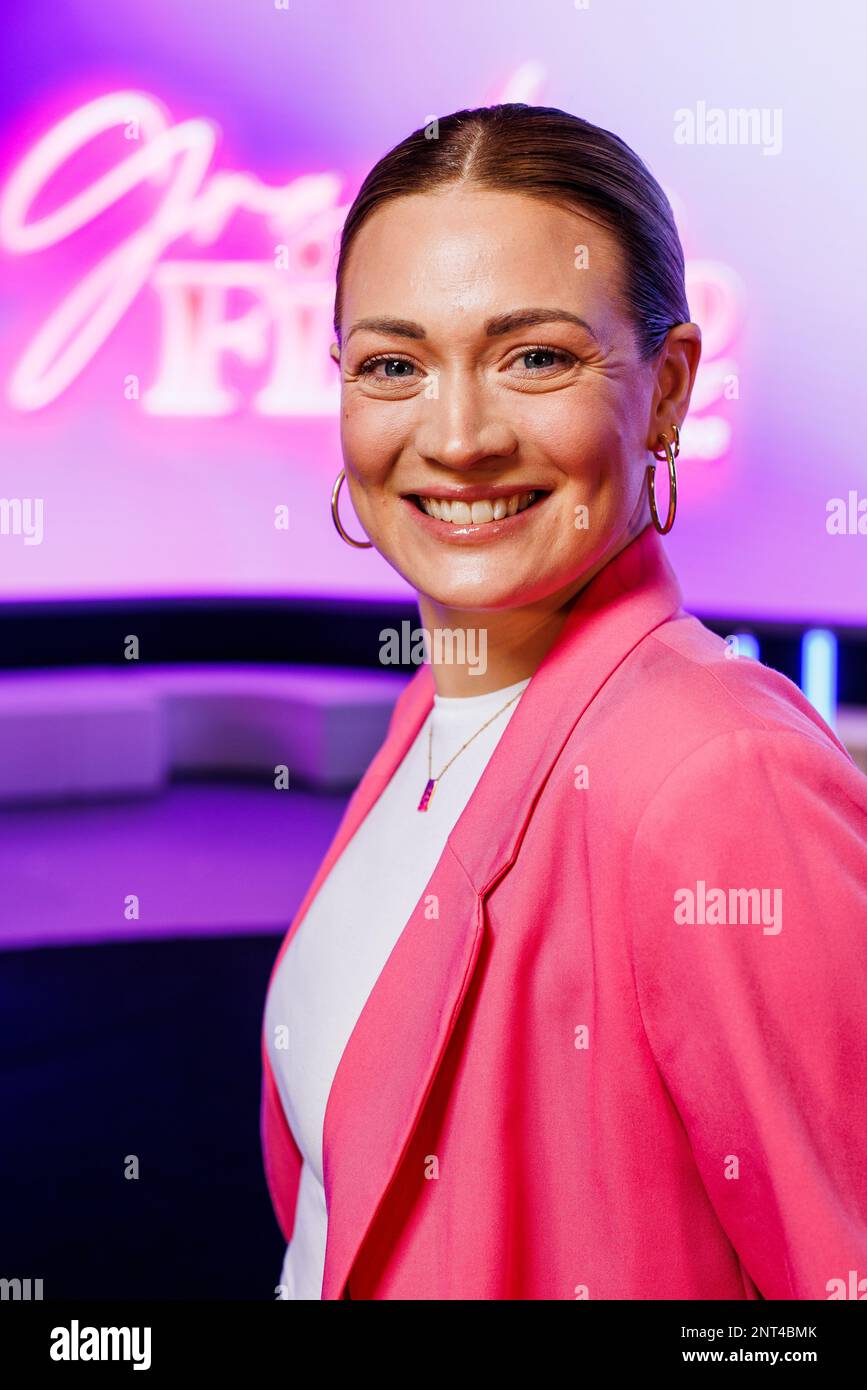 Rust, Germany. 27th Feb, 2023. Romy Kölzer poses during a photo session ...