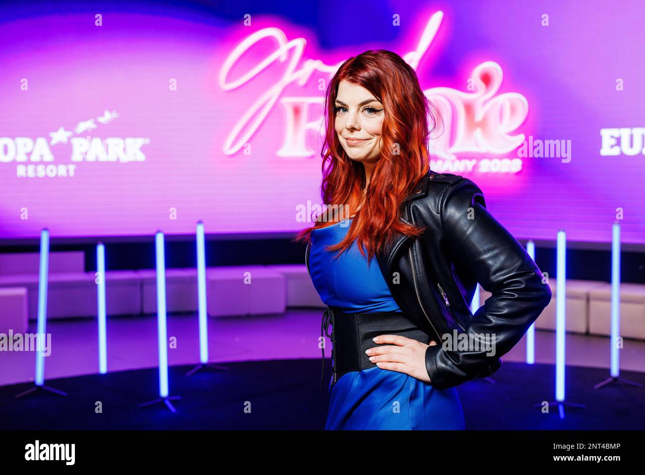 Rust, Germany. 27th Feb, 2023. Sandra Friedrichs poses during a photo ...