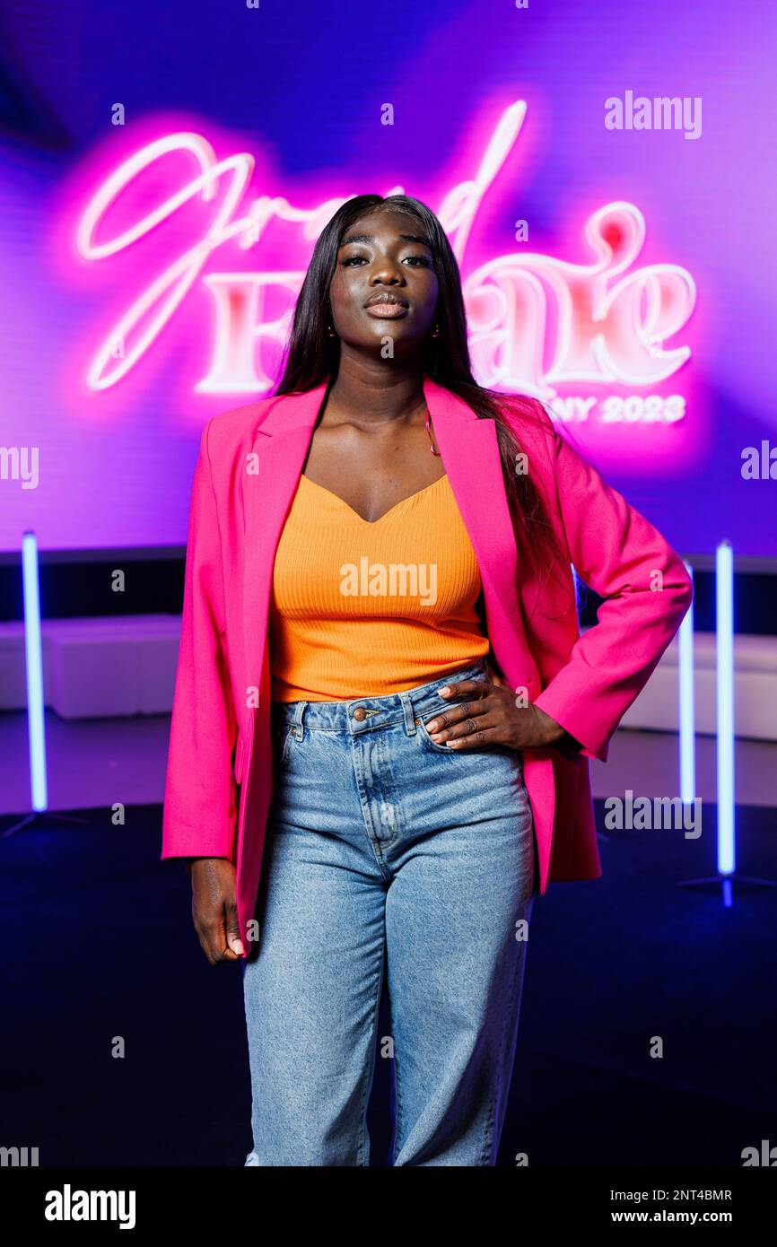 Rust, Germany. 27th Feb, 2023. Audrey Boateng poses during a photo ...