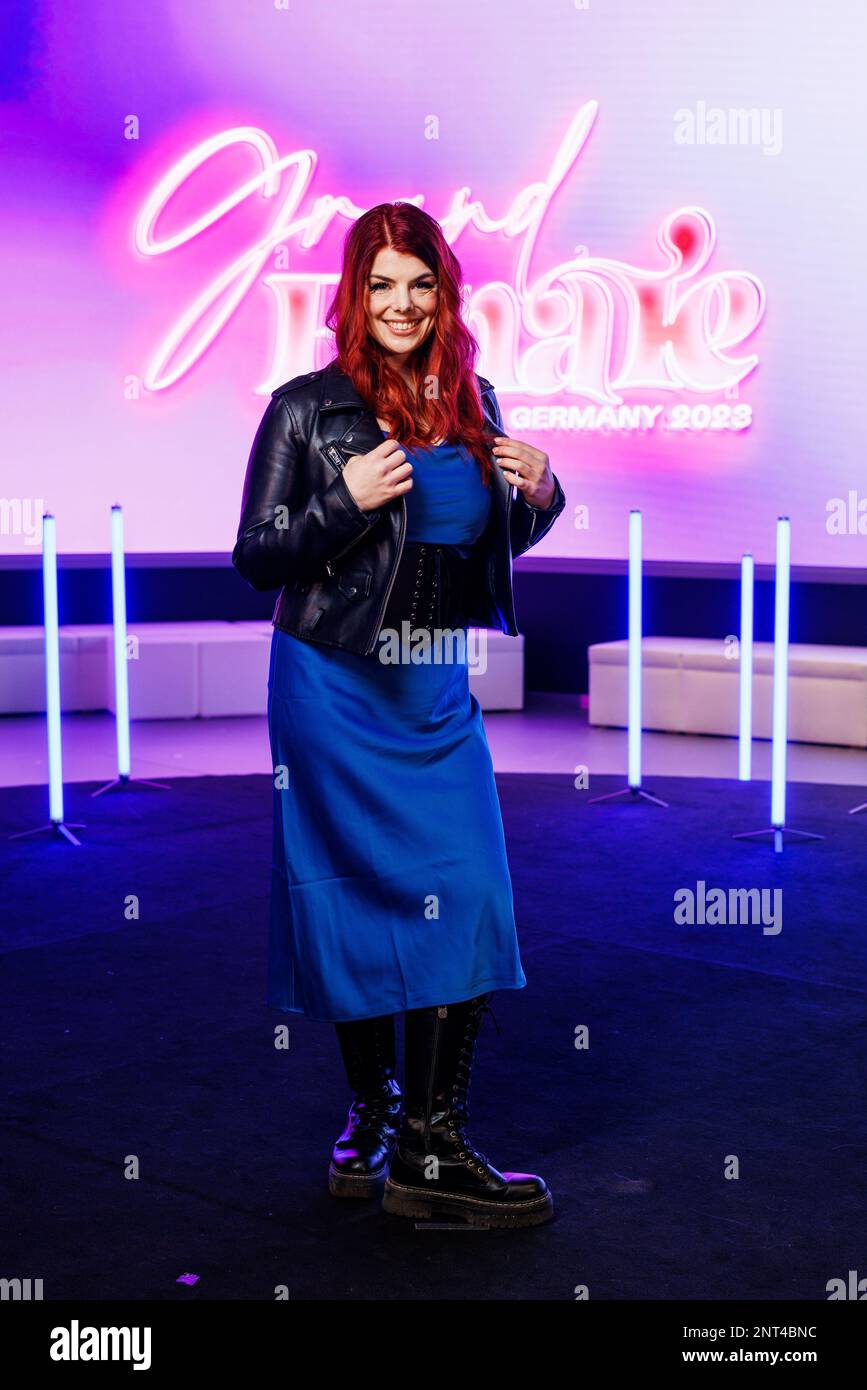 Rust, Germany. 27th Feb, 2023. Sandra Friedrichs poses during a photo ...