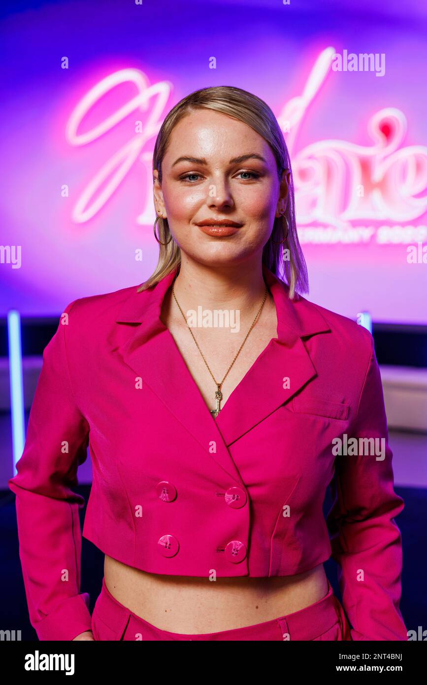Rust, Germany. 27th Feb, 2023. Eva Placzek poses during a photo session ...