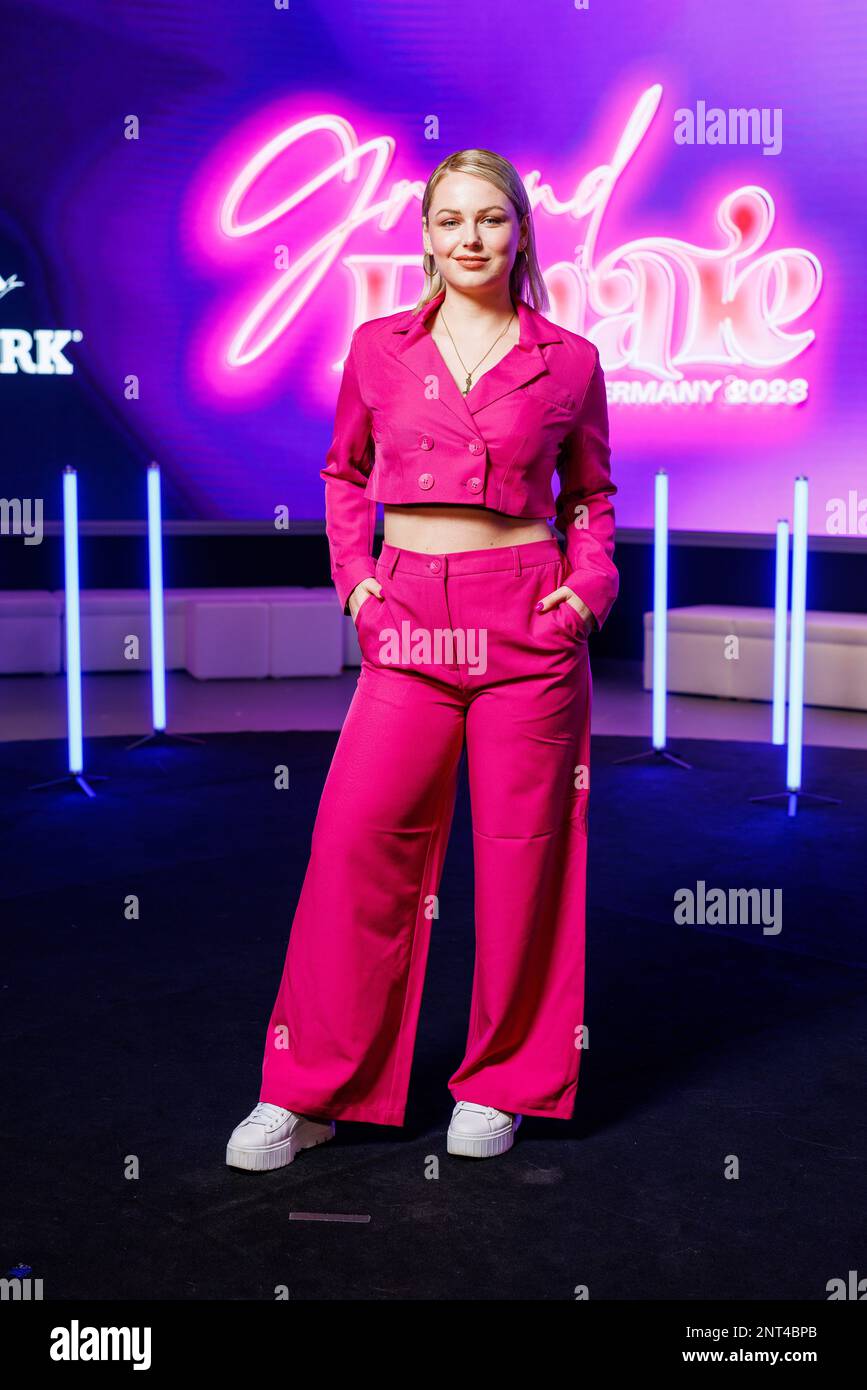 Rust, Germany. 27th Feb, 2023. Eva Placzek poses during a photo session ...