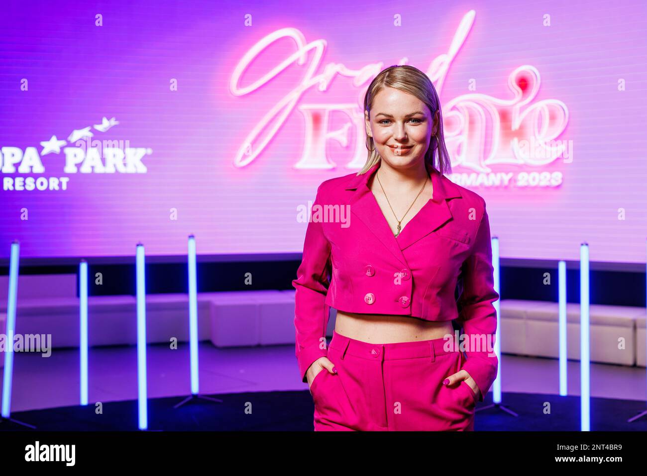 Rust, Germany. 27th Feb, 2023. Eva Placzek poses during a photo session ...