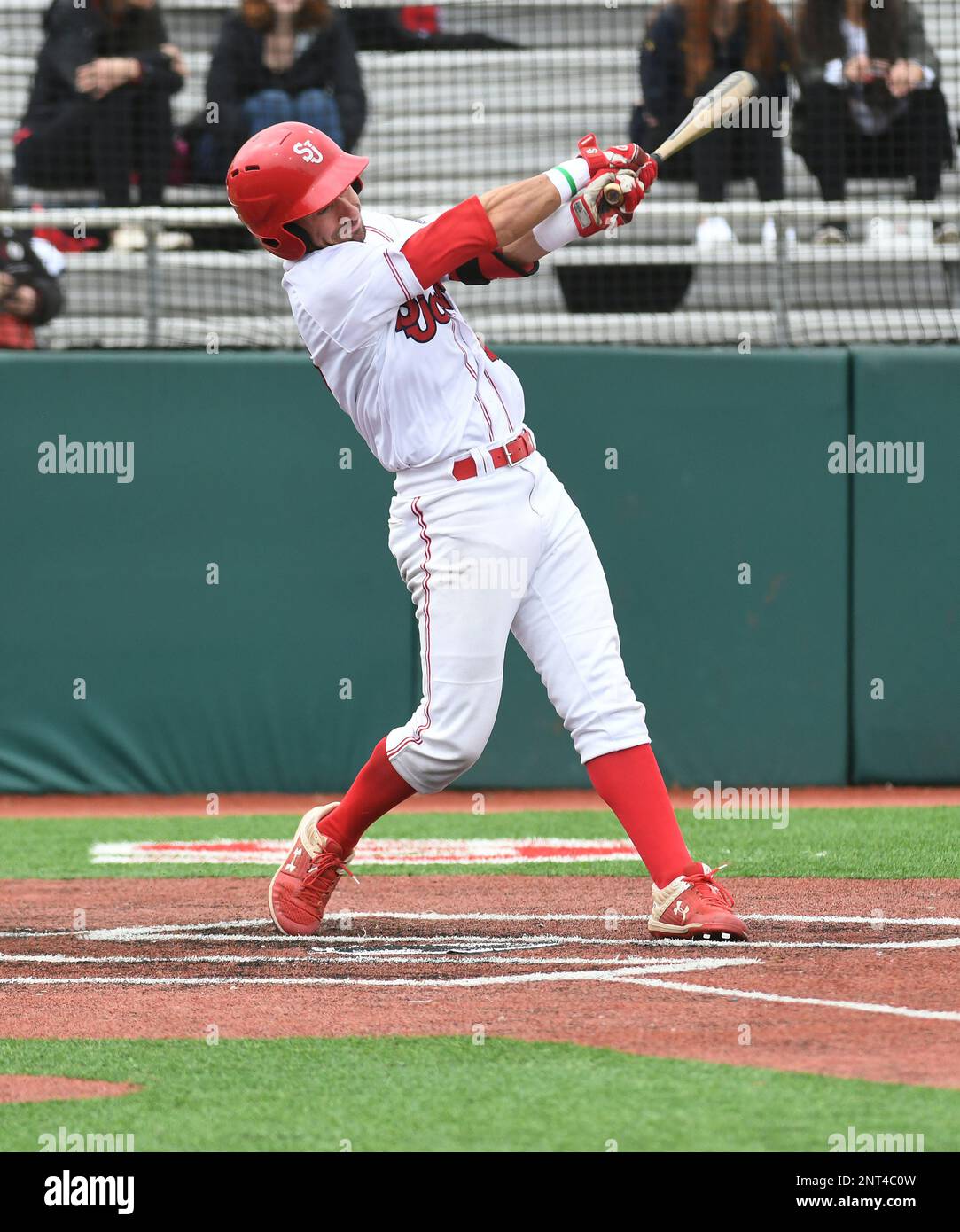 St. John's University Redstorm infielder Brandon Bossard (10) during ...