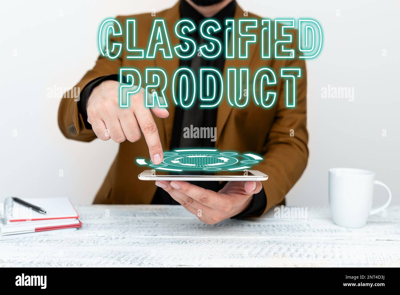Conceptual caption Classified Product. Concept meaning Sensitive Data ...
