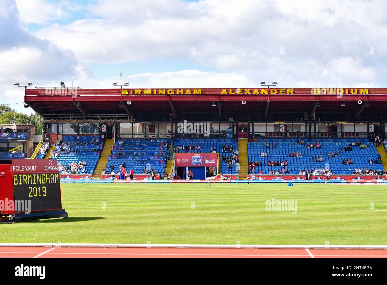 General view of the Alexander Stadium during the Birmingham Grand Prix ...