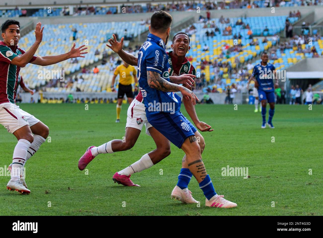 RJ - Rio de Janeiro - 08/18/2019 - Brazilian A 2019, Fluminense vs CSA ...