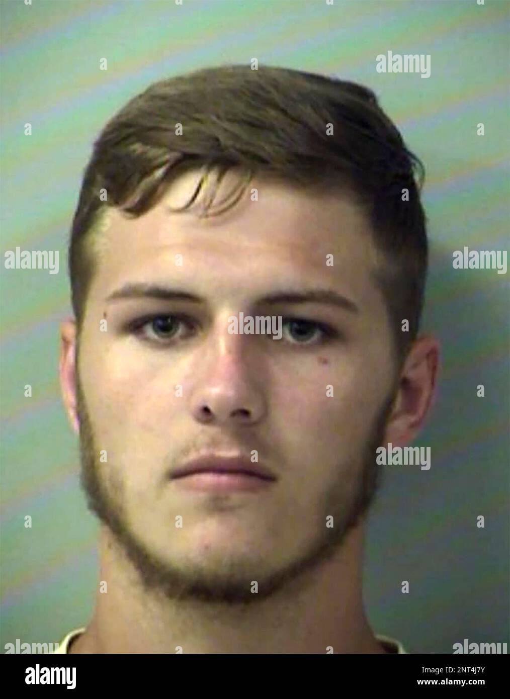 In this Thursday, Aug. 15, 2019, booking photo from the Okaloosa County Sheriff's Office shows ...