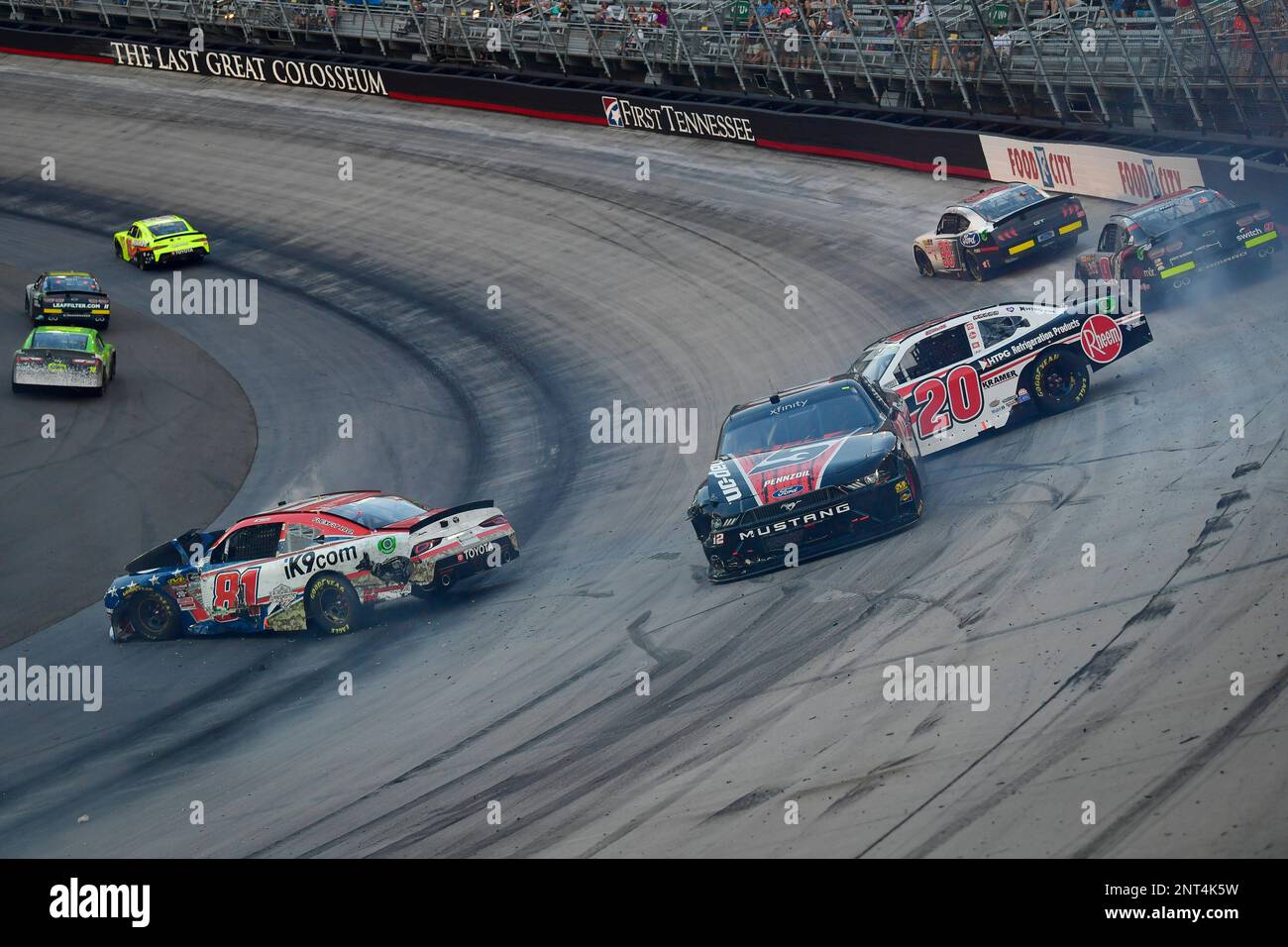#81: Erik Jones, XCI Racing, Toyota Supra iK9 Stars and Stripes, #20 ...