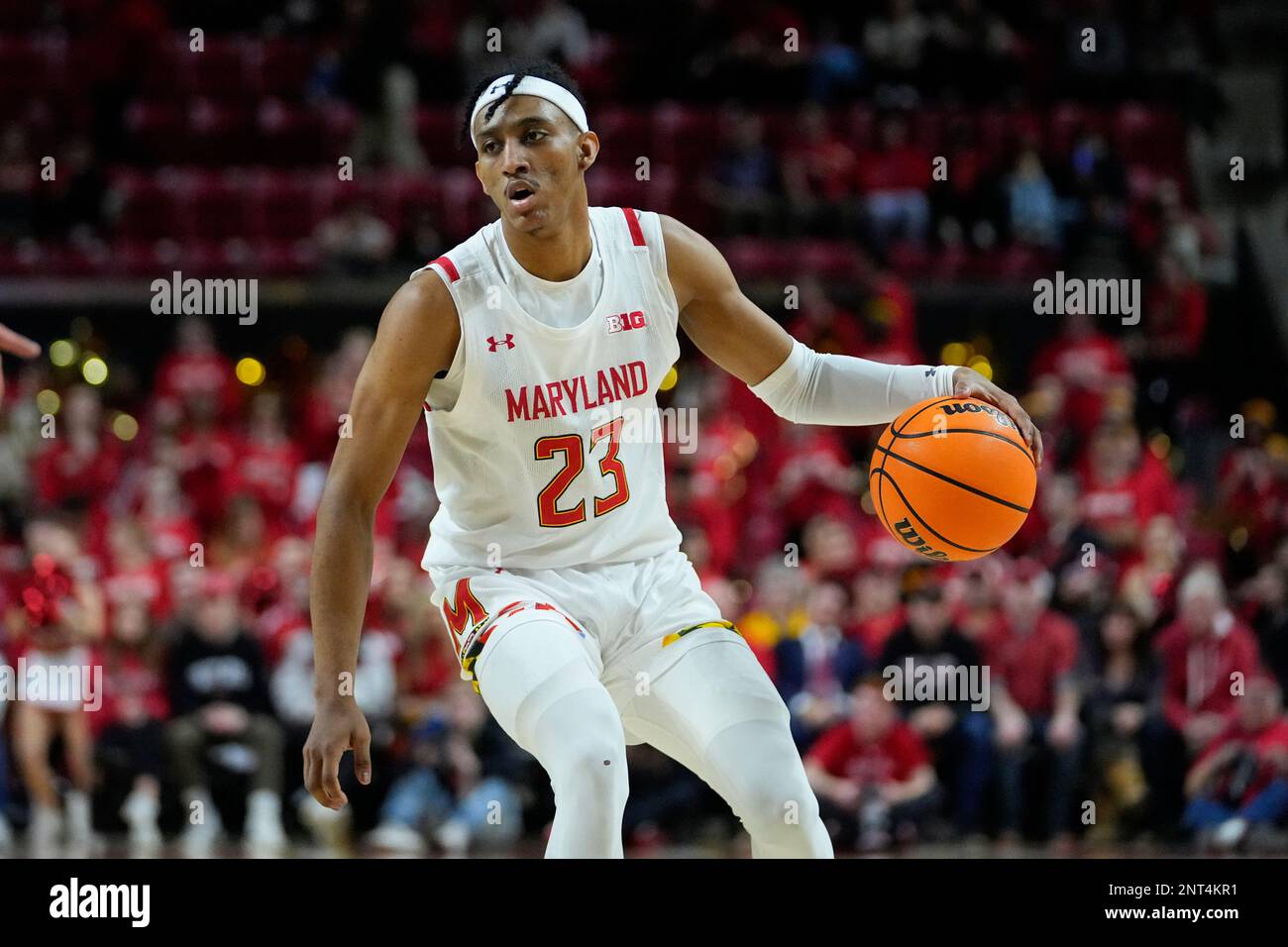 Maryland guard Ian Martinez during the second half of an NCAA college ...