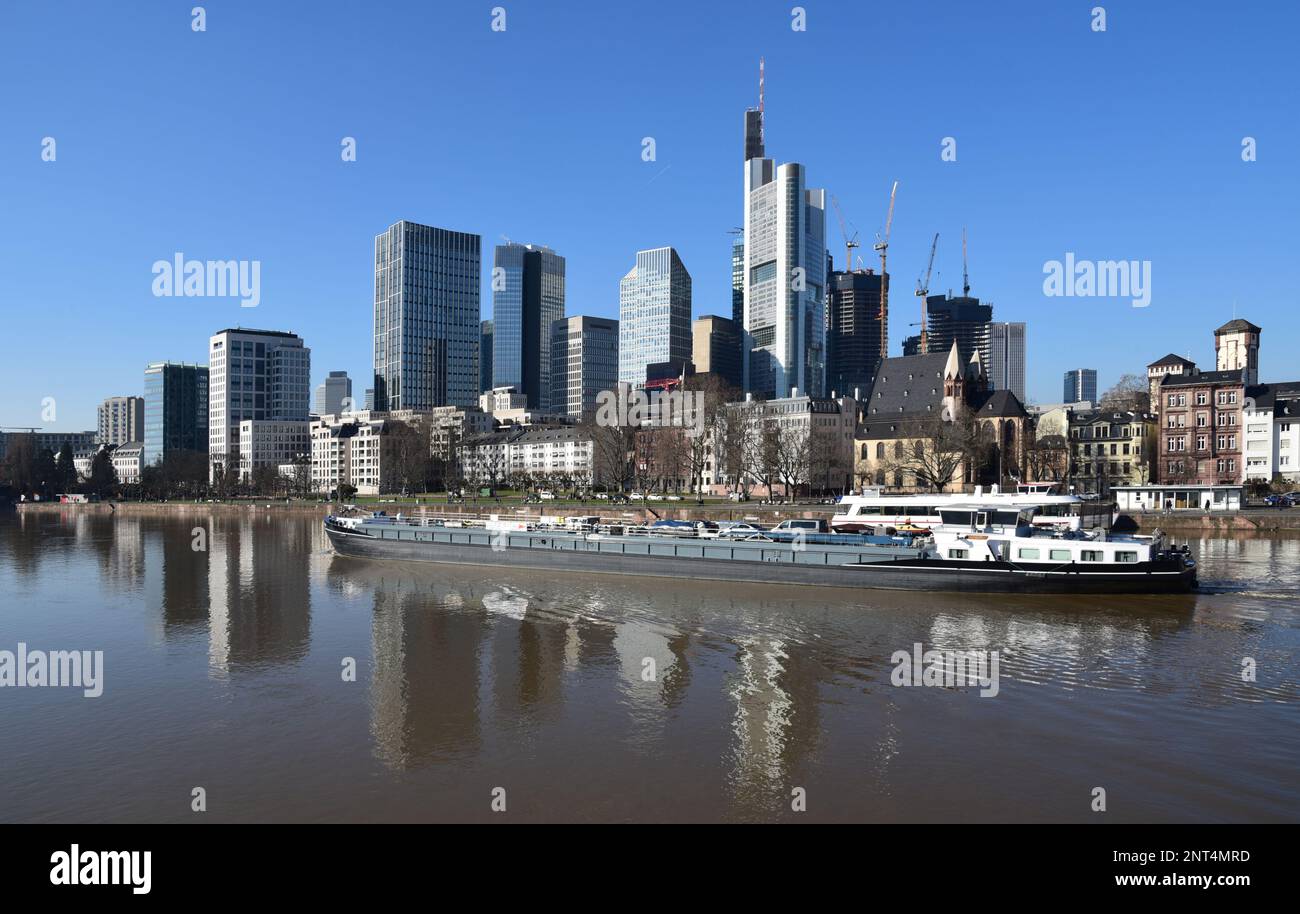 Rhein main cargo ship hi-res stock photography and images - Alamy