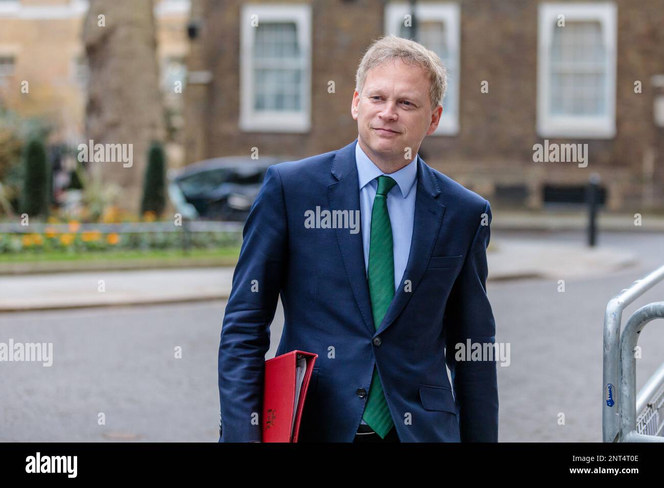 Downing Street, London, UK. 27th February 2023. Grant Shapps MP ...