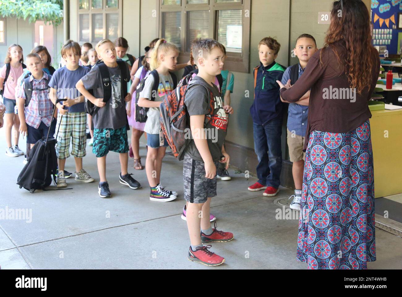 Students from Mrs. Machado's 3rd grade class are taught proper ...