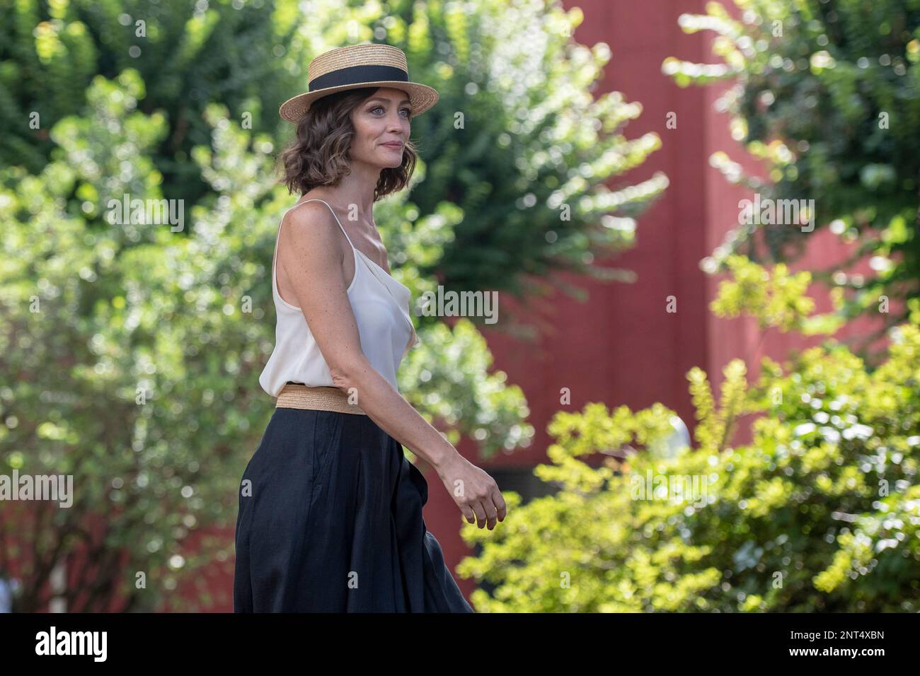 Actress Francesca Cavallin from Italy poses during the photocall for ...