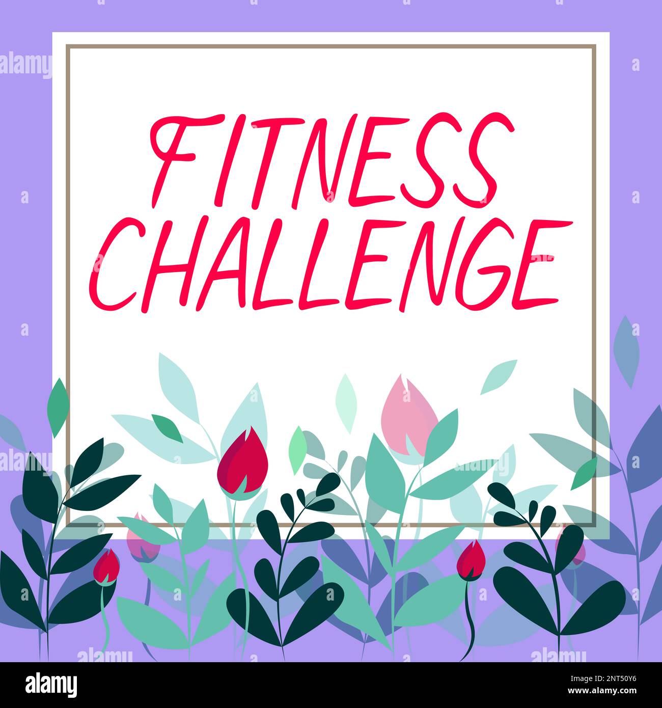 Hand writing sign Fitness Challenge. Business overview condition of ...