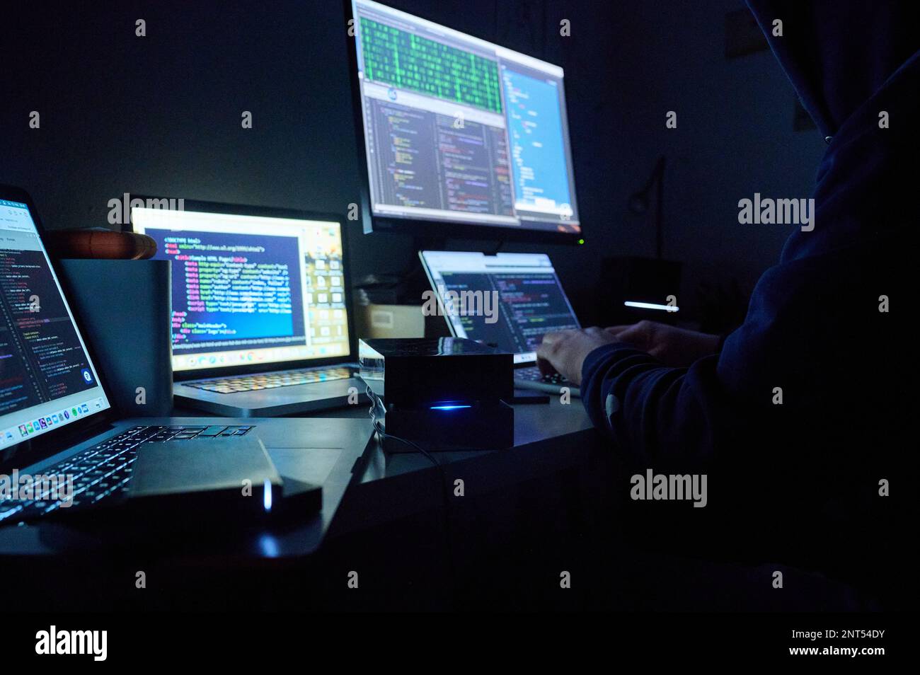 Berlin, Germany. 12th Feb, 2023. Illustration: Fictitious html pages ...