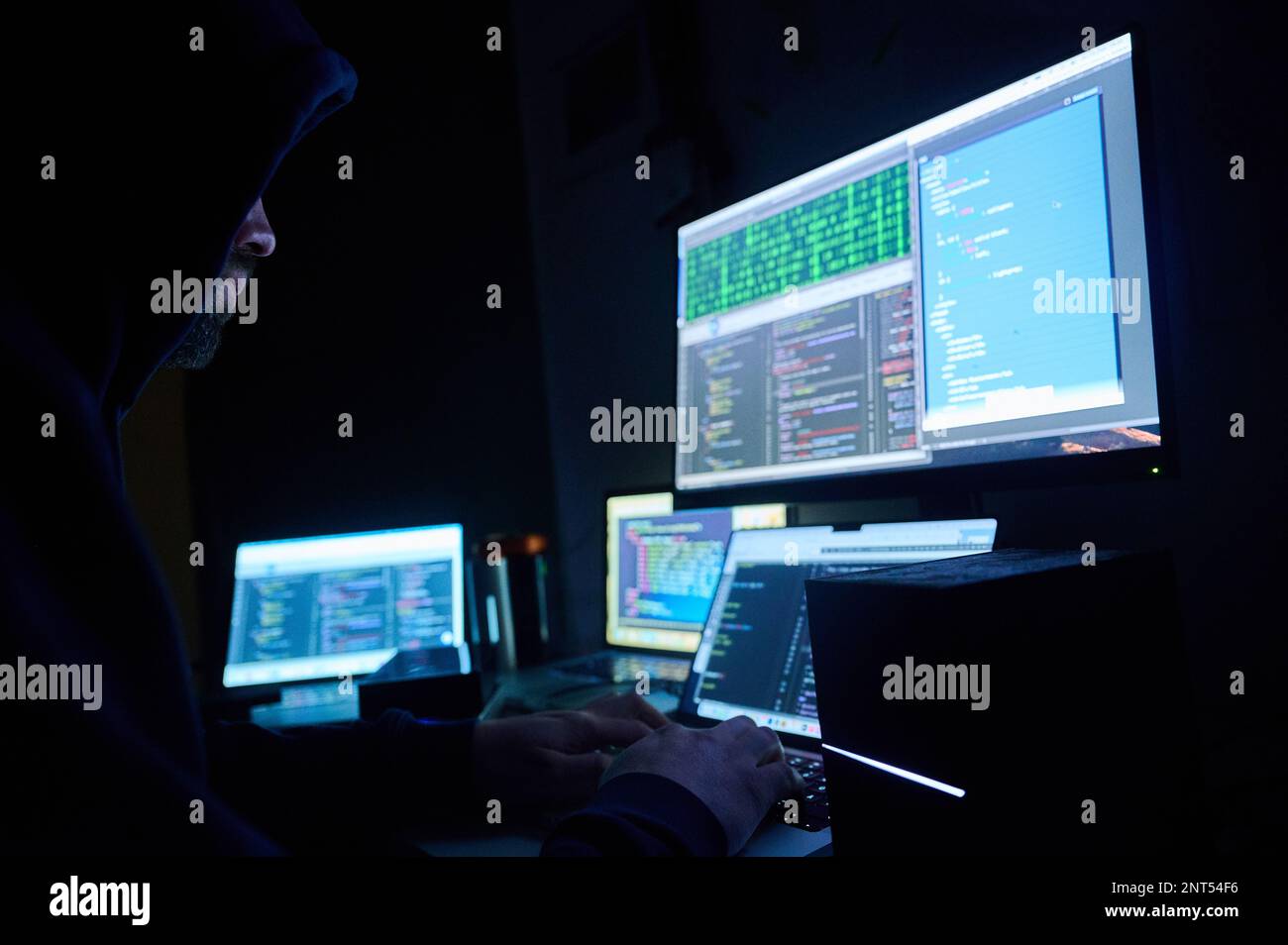 Berlin, Germany. 12th Feb, 2023. Illustration: Fictitious html pages ...