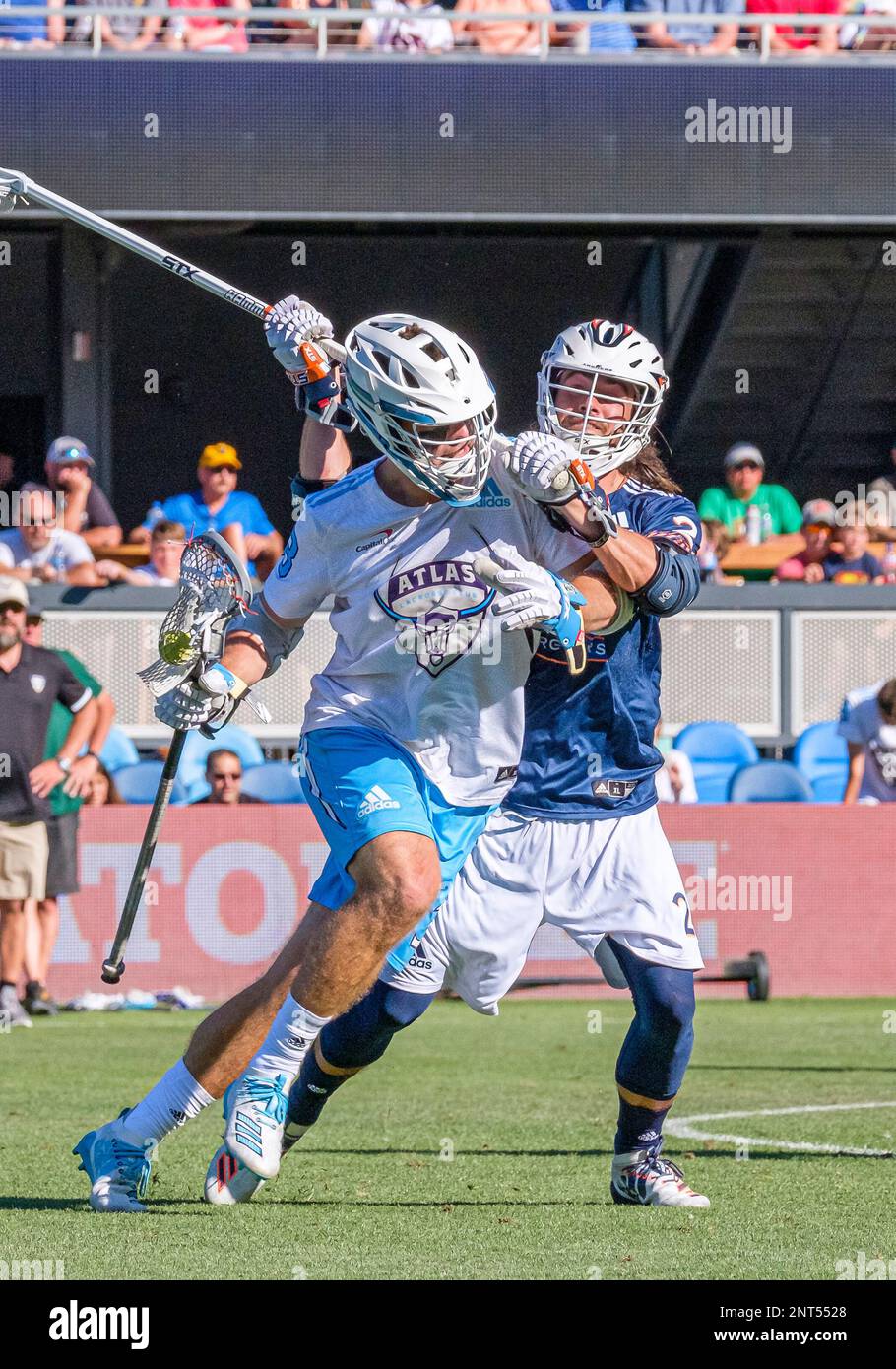 SAN JOSE, CA - AUGUST 11: Archers linesman Scott Ratliff (2) tries to ...