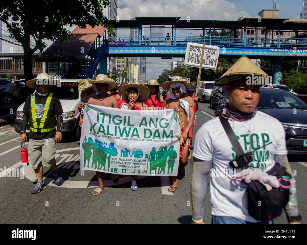 About 300 natives marched from General Nakar in Quezon toward ...