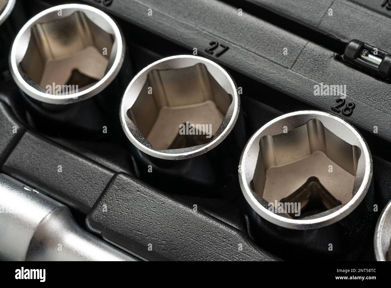 Hexagonal socket close up hi-res stock photography and images - Alamy