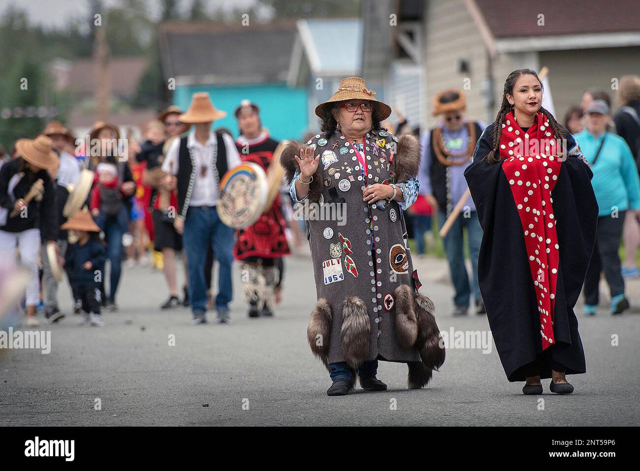 In this Aug. 7, 2019, photo, Deena J. Gonzalez-Fawcett, left, and ...