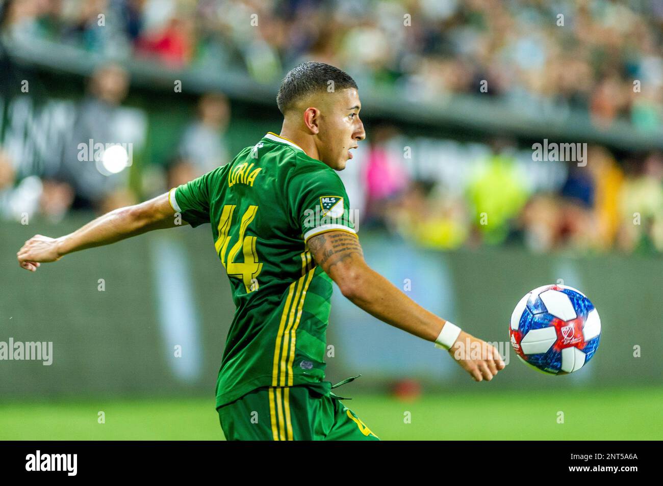PORTLAND, OR - AUGUST 10: Portland Timbers midfielder Marvin Loría ...