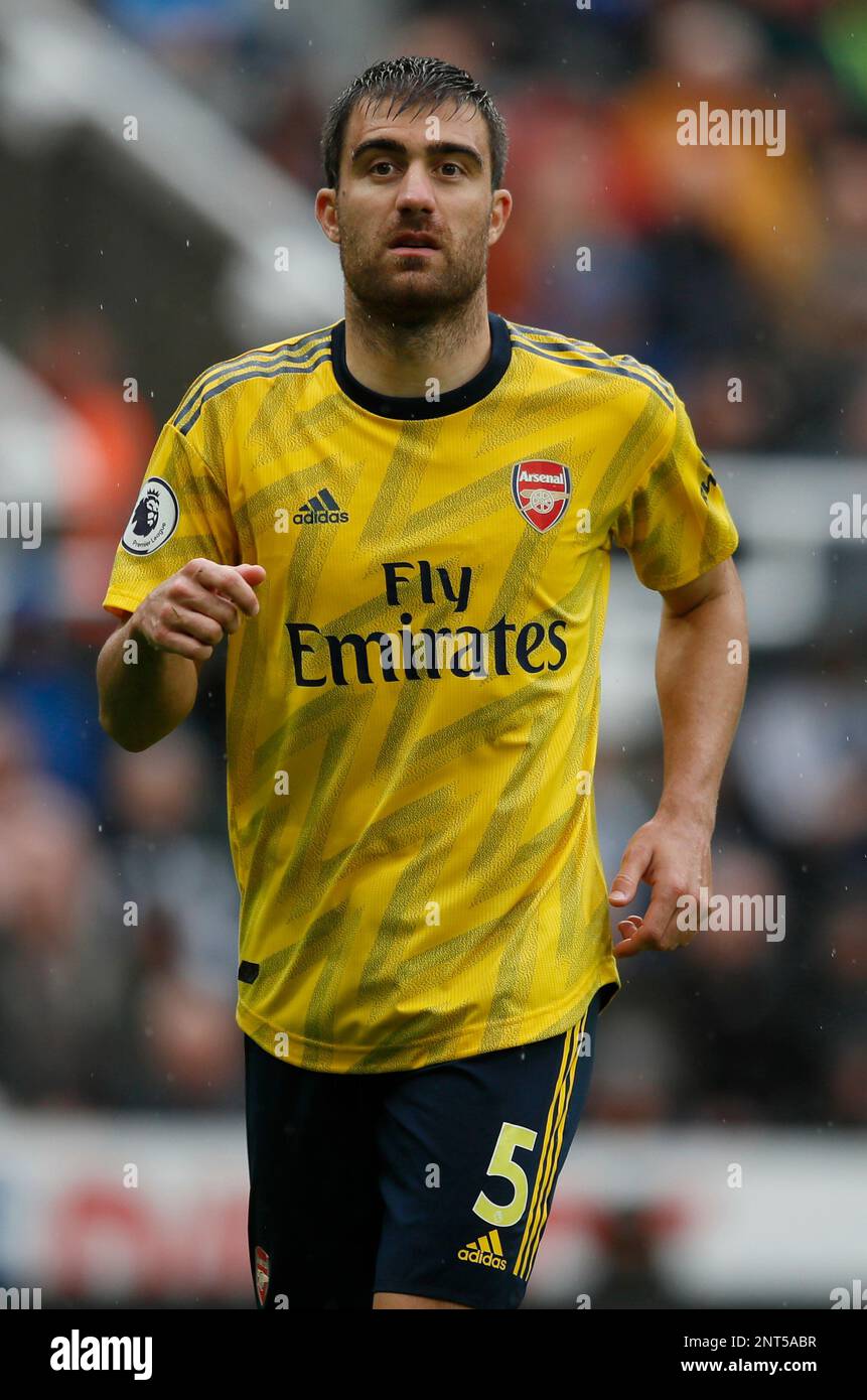 August 11, 2019, Newcastle, United Kingdom: Sokratis Papastathopoulos ...