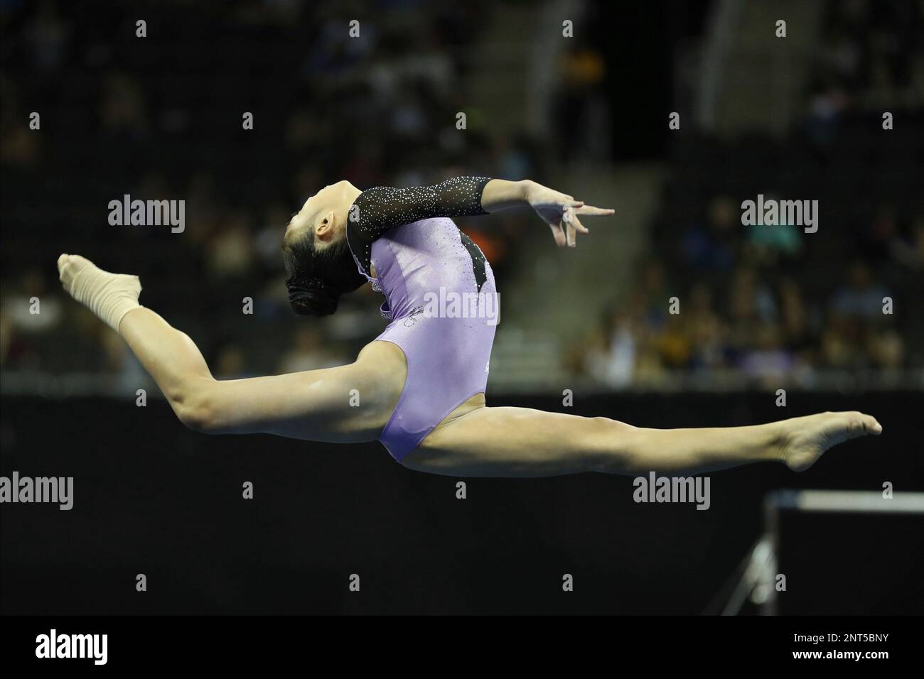 August 9, 2019: Gymnast Kailin Chio competes during day one of the ...