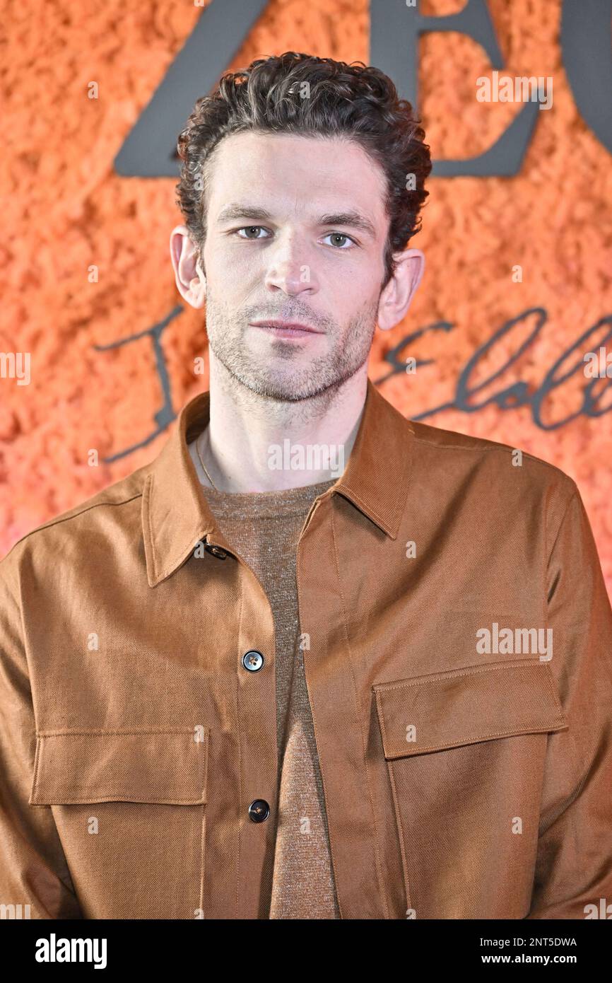 Arnaud Valois attending the ZEGNA x The Elder Statesman party during ...