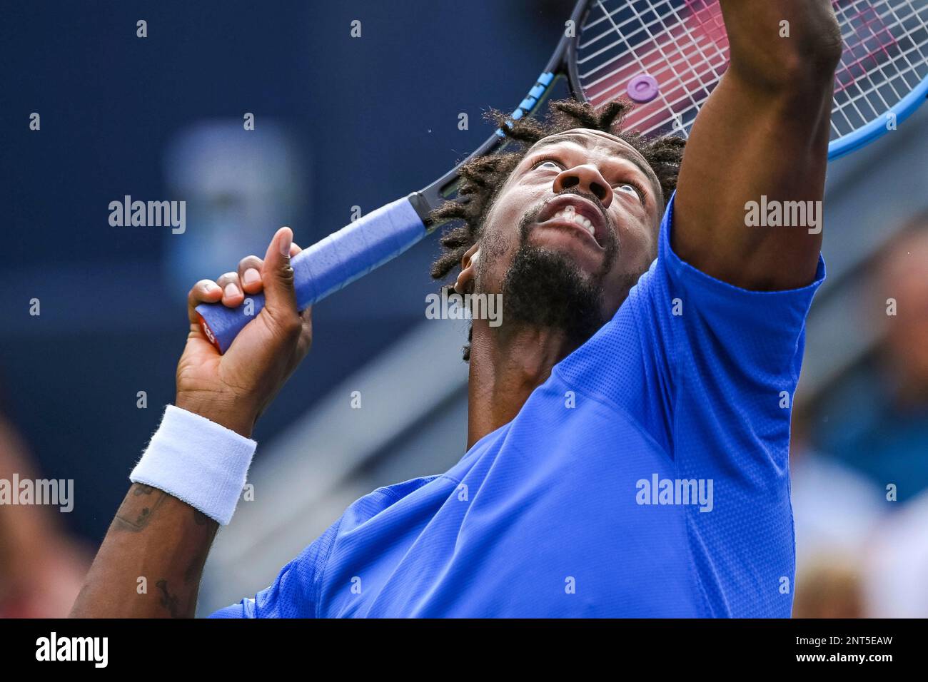 MONTREAL, QC - AUGUST 10: Look on Gael Monfils (FRA) during the ATP ...