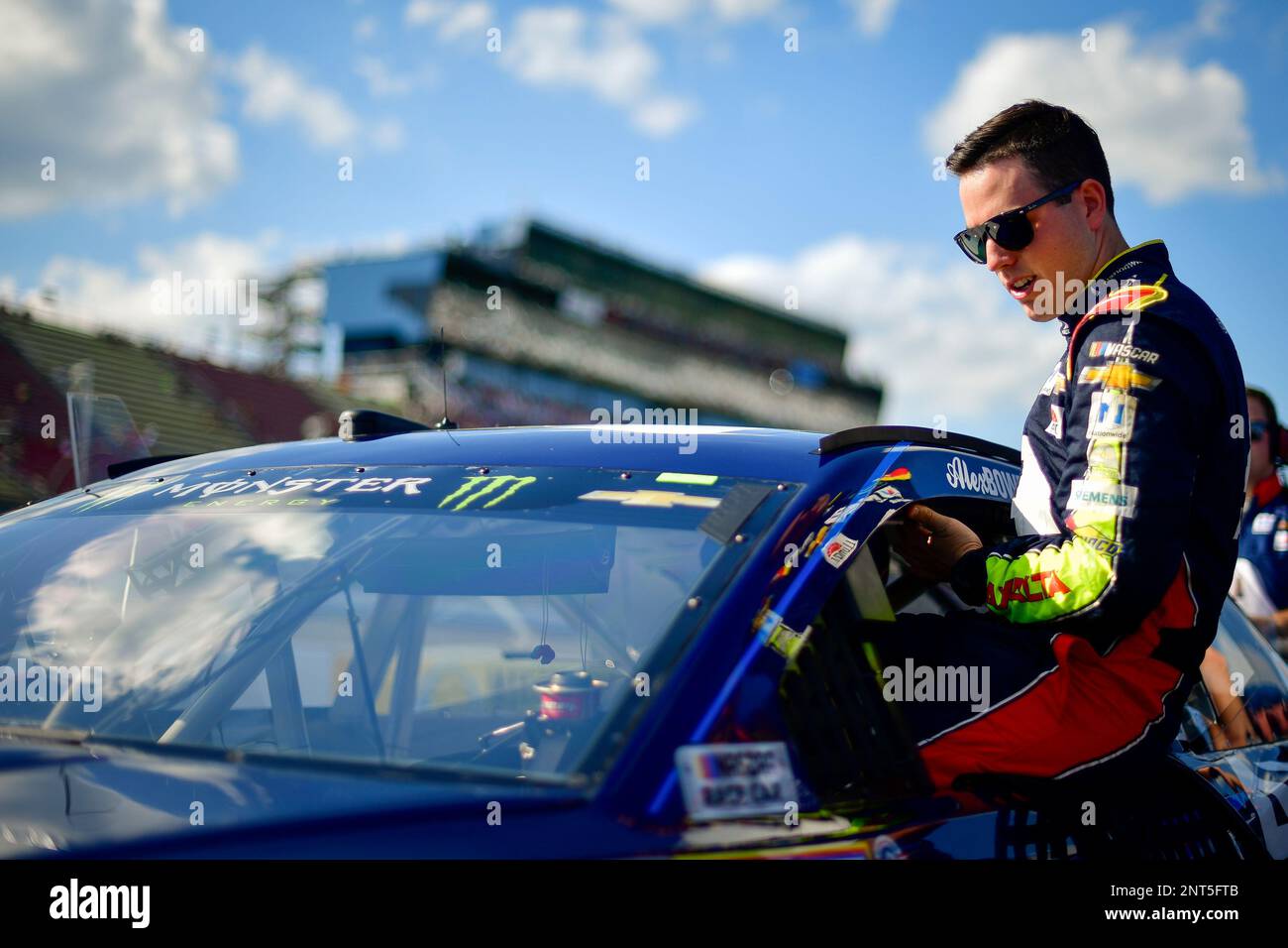#88: Alex Bowman, Hendrick Motorsports, Chevrolet Camaro Axalta during ...