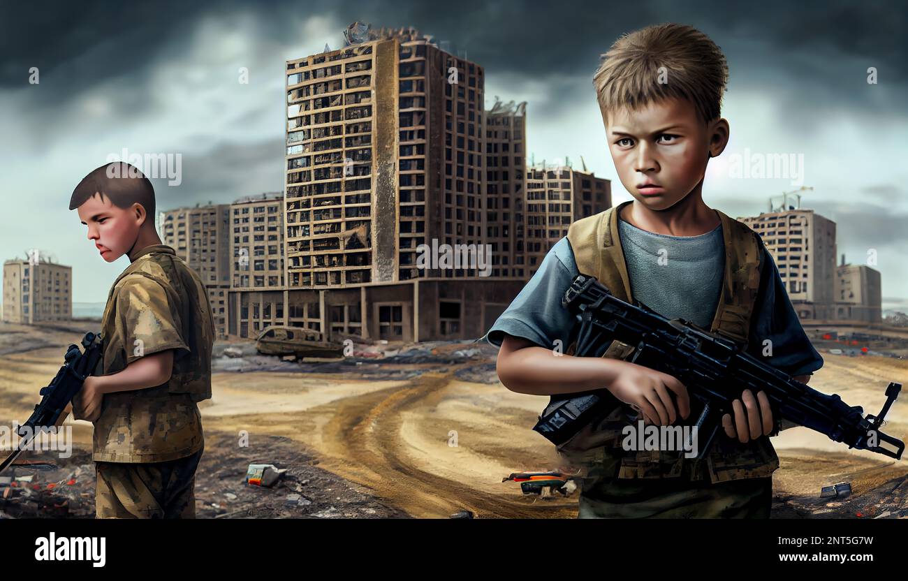 Silhouette young soldier in military hi-res stock photography and ...