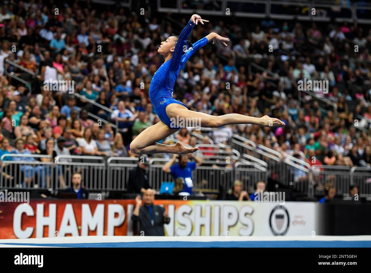 August 9, 2019, Kansas City, Missouri, US: LEANNE WONG does a single ...