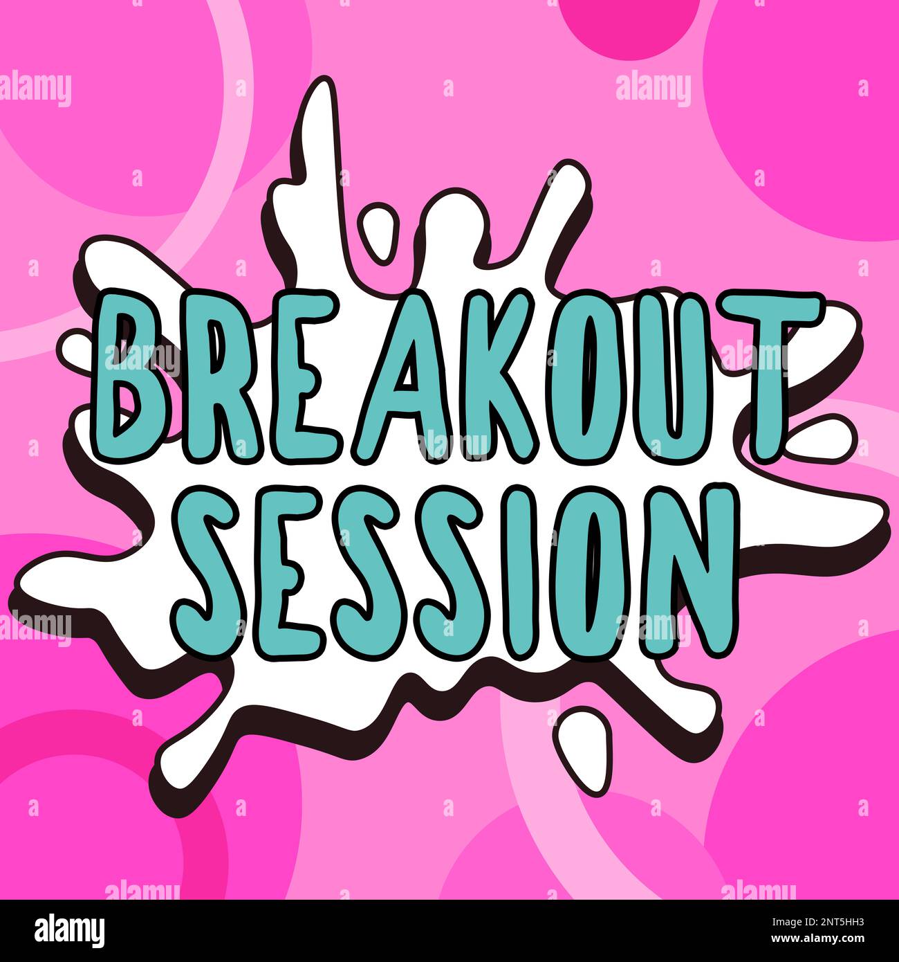 Inspiration showing sign Breakout Session. Conceptual photo workshop ...